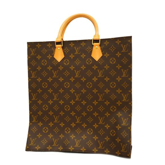 Louis Vuitton | Bags | Louis Vuitton Tote Bag Monogram Sac Pla M514 ...